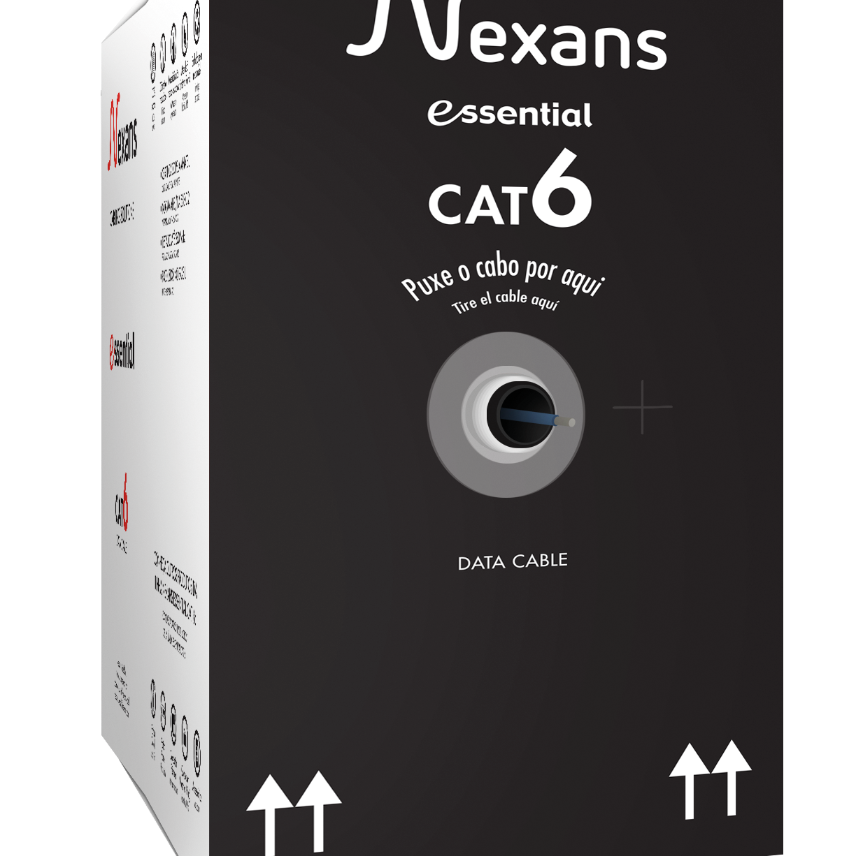ESS CAT6 U/UTP CM 4P 23AWG VM 305M NEXANS | Amatel